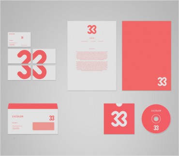 Branding: 33color - Logo-Designer.co