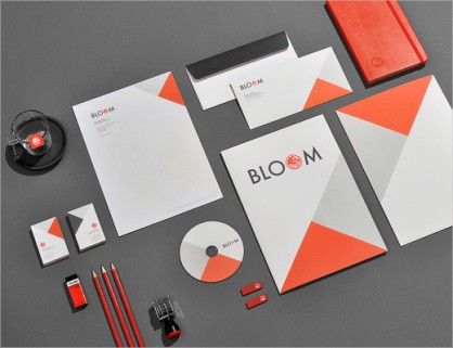 Design Agency Branding: BLOOM - Logo-Designer.co