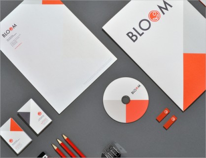 Design Agency Branding: BLOOM - Logo-Designer.co