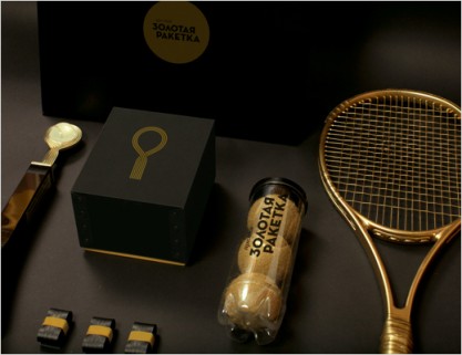 Sporting Identity: Golden Racket Award - Logo-Designer.co