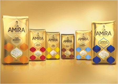 Bulletproof Designs New Branding for Amira Rice - Logo-Designer.co