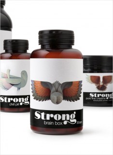 Brand Identity: Strong Nutrients by Pearlfisher - Logo-Designer.co