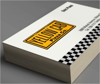 Identity Design for the ‘YELLOW CAB Pizza Co.’ - Logo-Designer.co
