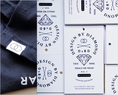 T-Shirt Design and Fashion Branding for ‘Design By Diamonds’ - Logo ...