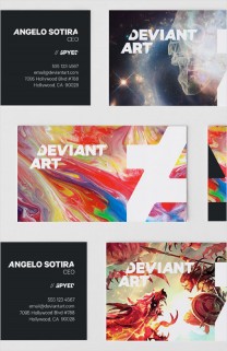 Moving Brands Creates New Identity for DeviantArt - Logo-Designer.co