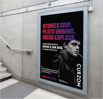 The Plant Designs New Identity for Curzon Cinemas - Logo-Designer.co