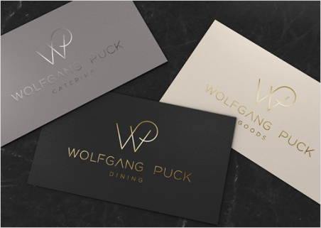 Pearlfisher Rebrands Culinary Star, Wolfgang Puck - Logo-Designer.co