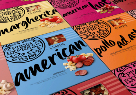 Bulletproof Overhauls Packaging Design for PizzaExpress - Logo-Designer.co
