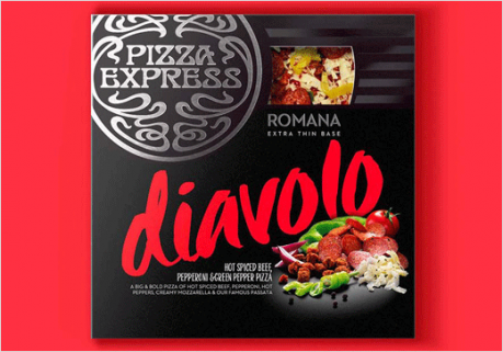 Bulletproof Overhauls Packaging Design for PizzaExpress - Logo-Designer.co