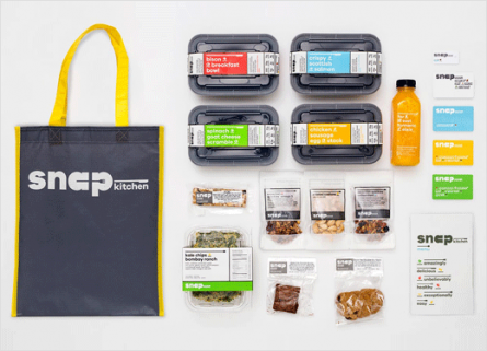 Pentagram Creates New Identity and Branding for Snap Kitchen - Logo ...