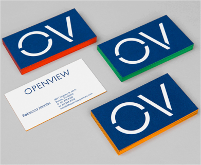 Pentagram Creates ‘Utilitarian’ Identity for OpenView - Logo-Designer.co