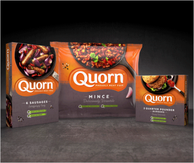Quorn Gets Logo and Packaging Refresh by Bulletproof - Logo-Designer.co