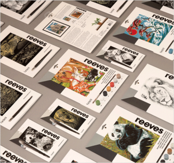 Art Product Brand Reeves Gets New Look by Pearlfisher - Logo-Designer.co