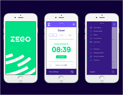 Ragged Edge Creates New Look for Insurance Brand, ‘Zego’ - Logo-Designer.co
