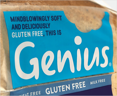 Genius Bread Gets New Logo and Packaging by B&B Studio - Logo-Designer.co
