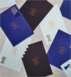 ‘Redemption Roasters’ Coffee Gets Branded by Here Design - Logo-Designer.co