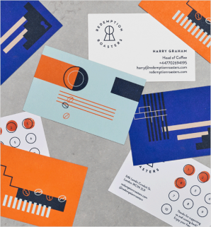‘Redemption Roasters’ Coffee Gets Branded by Here Design - Logo-Designer.co