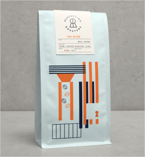 ‘Redemption Roasters’ Coffee Gets Branded by Here Design - Logo-Designer.co