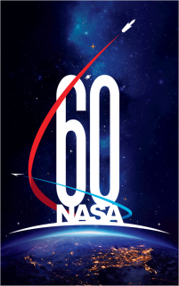 NASA Reveals 60th Anniversary Logo - Logo-Designer.co