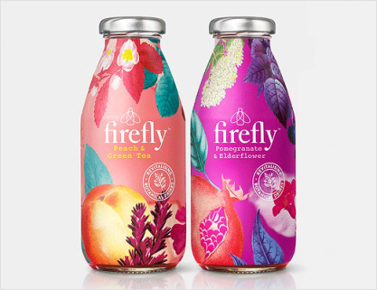 Firefly Drinks Get Rebranded Packaging by B&B studio - Logo-Designer.co