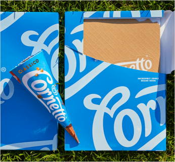 Cornetto Gets New Logo and Packaging by Design Bridge - Logo-Designer.co