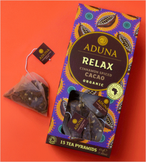 Carter Wong Designs Aduna's New African 'Super-Teas' - Logo-Designer.co