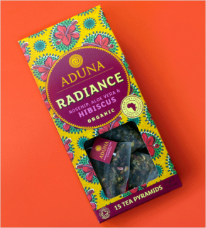 Carter Wong Designs Aduna's New African 'Super-Teas' - Logo-Designer.co