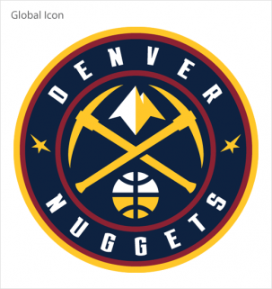 Denver Nuggets Reveal New Logo and Uniforms - Logo-Designer.co