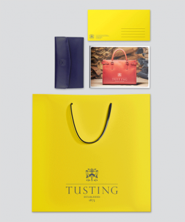 British Leather Brand Tusting Unveils New Logo and Identity - Logo ...