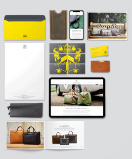 British Leather Brand Tusting Unveils New Logo and Identity - Logo ...