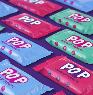 B&B Studio Creates Logo and Branding for Snack Bar 'POP' - Logo-Designer.co