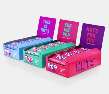 B&B Studio Creates Logo and Branding for Snack Bar 'POP' - Logo-Designer.co