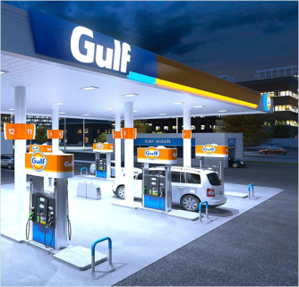 Gulf Oil Reveals New Logo and Retail Identity - Logo-Designer.co