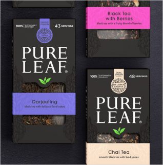 Pure Leaf Tea Gets Brand Refresh by PB Creative - Logo-Designer.co