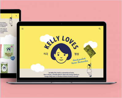 Without Brands New Asian Food Line – ‘Kelly Loves’ - Logo-Designer.co