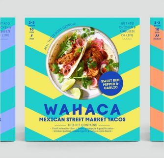 Without Refreshes Logo and Packaging for Wahaca Taco Kits - Logo ...