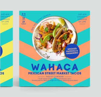 Without Refreshes Logo and Packaging for Wahaca Taco Kits - Logo ...