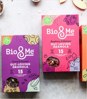 B&B studio Brands Dr Megan Rossi's 'Bio&Me' Granola Range - Logo ...