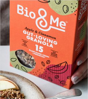 B&B studio Brands Dr Megan Rossi's 'Bio&Me' Granola Range - Logo ...