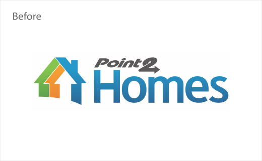 Real Estate Marketplace Point2 Gets New Logo - Logo-Designer.co