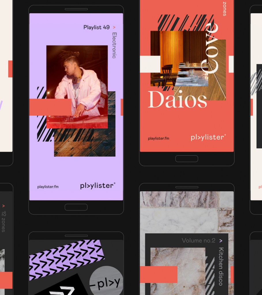 Playlister Reveals New Logo and Identity by Studio Output - Logo ...