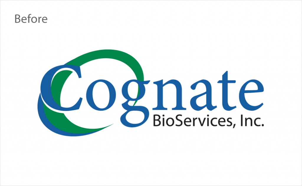 Cognate BioServices Unveils New Logo Design - Logo-Designer.co