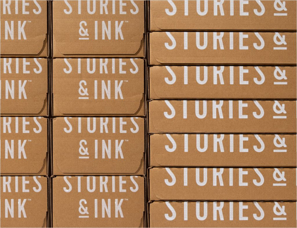 Electric Ink Rebrands as Stories & Ink - Logo-Designer.co