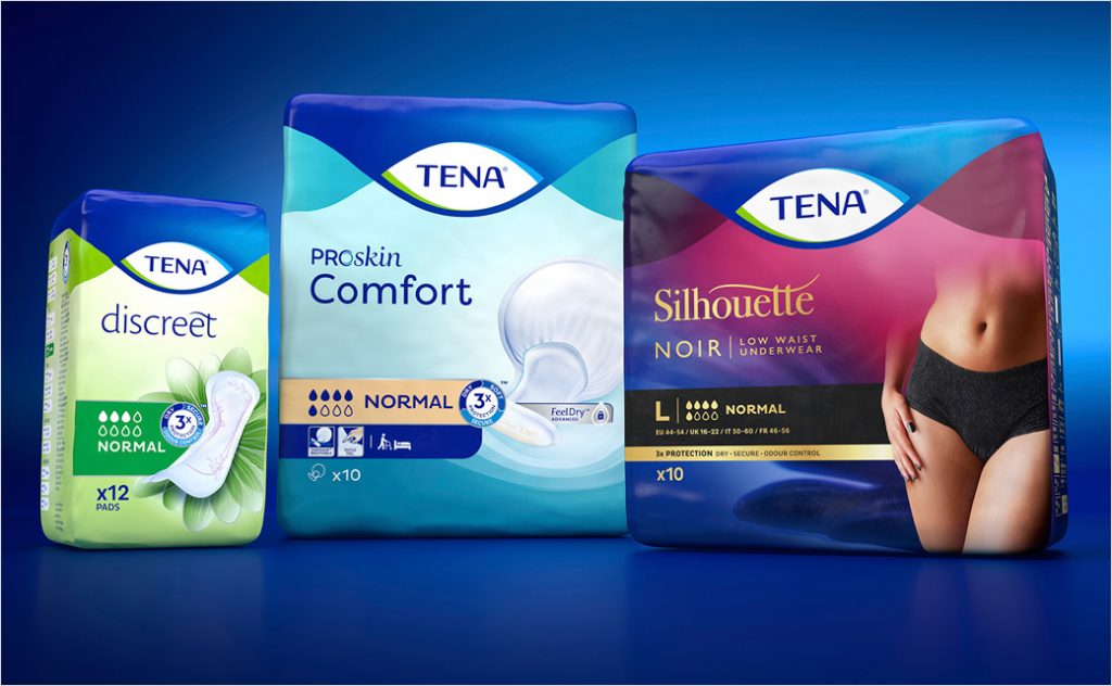 TENA Gets New Logo and Packaging by Bulletproof - Logo-Designer.co