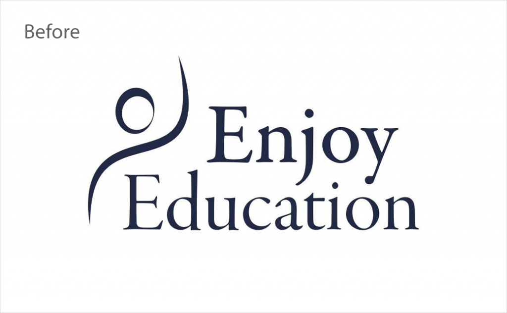 'Enjoy Education' Gets New Logo and Identity by Studio Output - Logo ...