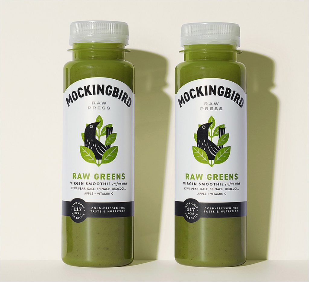 New Smoothie Brand ‘Mockingbird Raw Press’ Launches with Identity by B ...