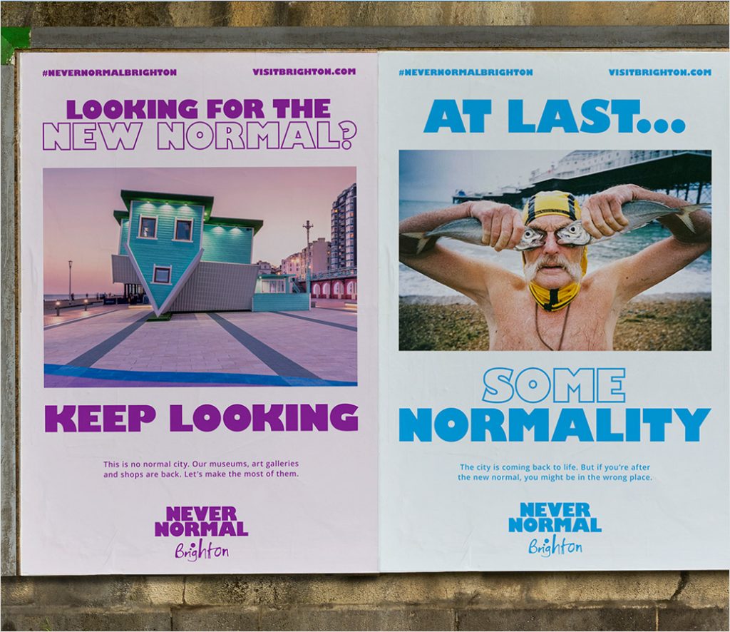 Designate Creates ‘Never Normal’ Campaign for Brighton - Logo-Designer.co