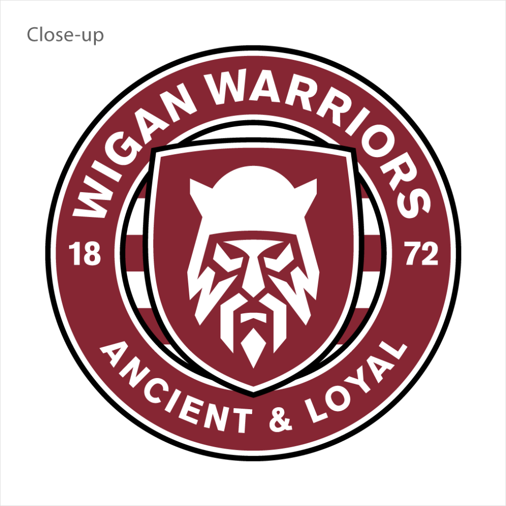 Wigan Warriors Reveal New Logo Design - Logo-Designer.co