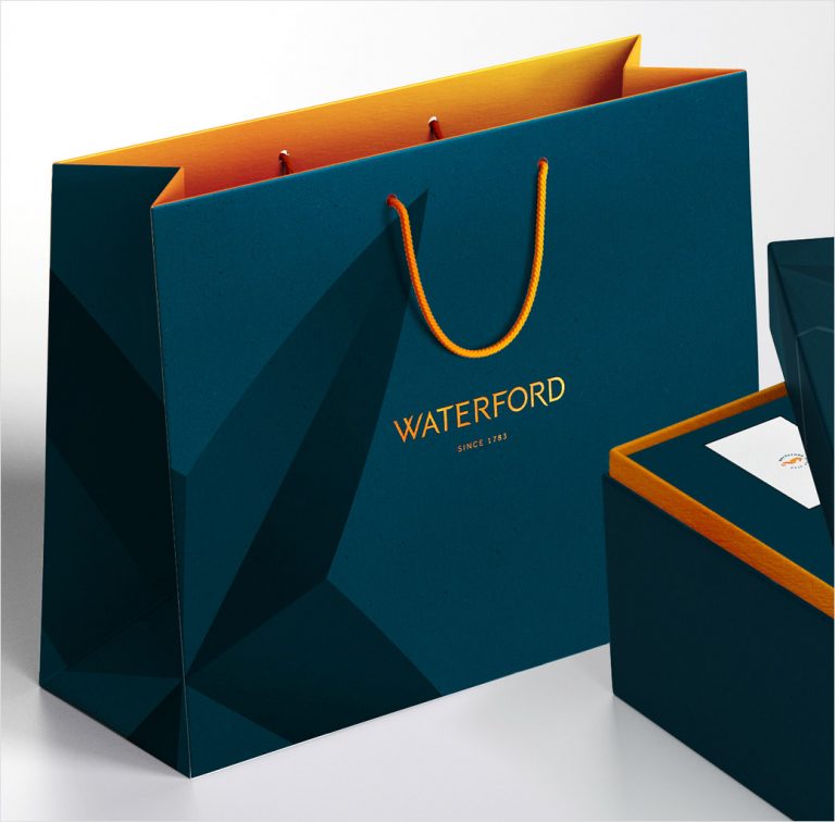 Crystal Maker Waterford Given New Look by Identica - Logo-Designer.co