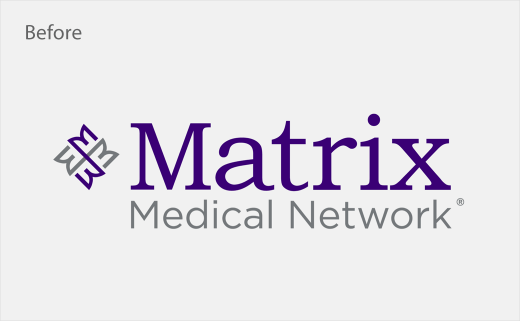 Brandpie Creates New Look for Matrix Medical Network - Logo-Designer.co